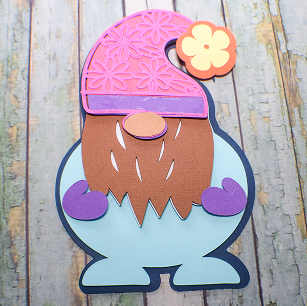 How to Make a Simple Gnome using Cricut